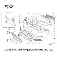 China OEM 673007000 Car Front Grille FOR Quattroporte 2017 With Standard Design for sale