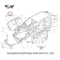 China Aluminum LH And RH Fender For Quattroporte IV Standard 673009035 673009034 for sale