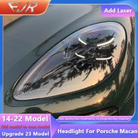 China Car LED Headlights For Porsche Macan 2014-2022 Upgrade New 2023 Plug And Play Matrix Led Laser Day Running Lights for sale