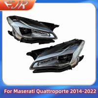 China Led Headlights For Maserati Quattroporte 2014-2019 Upgrade 2022 Trofeo Laser Plug And Play for sale
