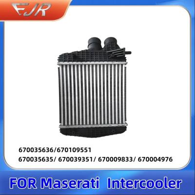 China Intercooler For Maserati Ghibli Levante Quattroporte 670035635 670039351 670009833 670004976 670035636 for sale