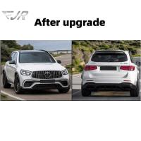 China For X253 Mercedes Benz Glc Level Upgrade Glc63 Bumper Kit LED Headlights Led Tail Lights, 2016-2019 Upgrade 2021 Vers for sale