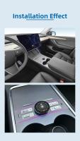 China Ejr Lcd Intelligent Docking Station For Tesla Model 3 Y Quick Charger Shunt Hub Splitter Central Control Knob Button for sale