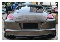 China OE Standard Voltage LED Taillights For 2010-2016 Porsche Paramera Upgraded Smoked Black for sale