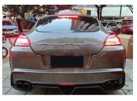 China OE Standard Voltage LED Taillights For 2010-2016 Porsche Paramera Upgraded Smoked Black for sale