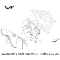 China 2017-2019 WATER PUMP ASSEMBLY For Ghibli Levante Quattroporte 3.0 V6 And Long-Lasting for sale