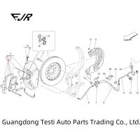 China Maserati Quattroporte VI Front Brake Pads For Car Fitment OEM 980156041 673012431 for sale