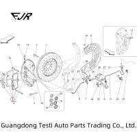 China Quattroporte Car Model Front Brake Pads For M156 M157 OEM 980156013 673010331 673012041 for sale