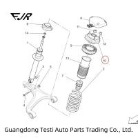 China Maserati STRUT BEARING Shock Absorber Flexible Pad For Ghibli Quattroporte 3.0 V6 for sale