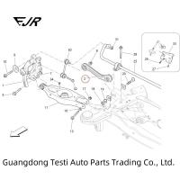 China Adjustable Pull Rod For Rear Wheel Roll On Maserati Ghibli And Quattroporte 670006273 for sale