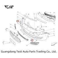 China 673008193 2017-2019 Front Bumper Trim Strip For Ghibli Left And Right Replacement for sale