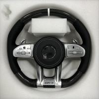 China Custom Carbon Fiber Steering Wheel For Mercedes Benz S Class W222 S500 Model Fitment for sale