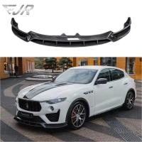 China 2019- Maserati Levante GTS Trofeo Gransport GTS Front Bumper Lip Carbon Fiber Edition for sale