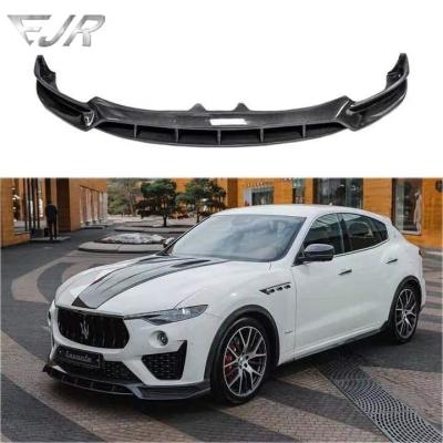 China 2019- Maserati Levante GTS Trofeo Gransport GTS Front Bumper Lip Carbon Fiber Edition for sale