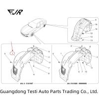 China Car Fitment Maserati Fender Lining For Ghibli 670030232 670030236 670105932 670105934 for sale