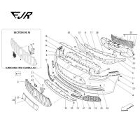 China 673006998 For Maserati Quattroporte LOWER CENTRAL FRAME Car Fitment for sale