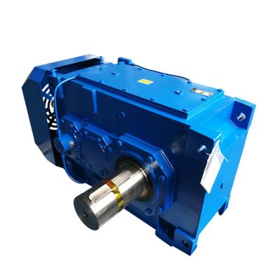 China Heavy Duty PV, HB Series 2.3-900KN.m Torque Right Angle Helical Bevel Industrial Gearbox for Bucket Elevator for sale