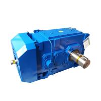 China Heavy Duty High Precision Cast Iron Bevel Gearbox Industrial Use Cylindrical Solid Shaft Helical Cooling Fan Right Angle High for sale