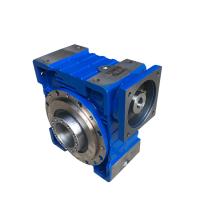 China Aluminium Alloy Worm Gearbox with 5-100 Ratio High Power Motor Foot Mounted for sale
