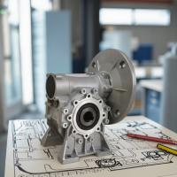 China Factory Outlet Customizable ODM Worm Drive Gear Reduction Gear Box VF44 VF49 VF63 VF72 for sale