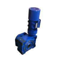 China Durable 1:100 Worm Gear Speed Reducer Cooper Body Cast Iron Wheel with IEC Flange Direct Shaft 6inch Worm Valve Gearbox for sale
