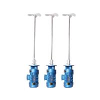 China Custom Made Cycloidal Gearbox Stainless Steel Mixing Tank with Agitator/Stirrer/Blender/Mixer for sale