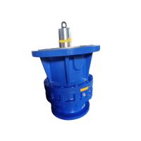 China BLD0 17 Ratio 0.75KW Vertical Mounted Cycloidal Gearbox Cast Iron Speed Reducer with Induction Motor for sale
