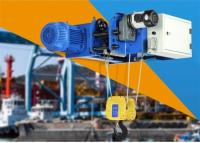 China Single Rail Electric Wire Rope Hoist Trolleys Gearbox Reducer 2T-32T Double Speed Special Design Helical Gearing Arrangement ODM for sale