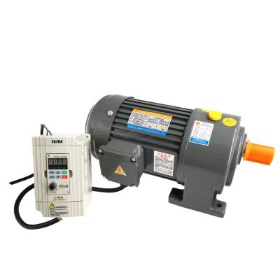 China CHBNS Series G 220V/380V Helical Gear Speed Reducers 100W-5000W Geared Motor with Speed Controller for sale