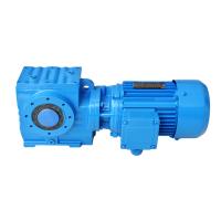 China China Produced SA77 SA87 SA97 Helical Worm Gear Motor Reductor 45 RPM Solid Shaft 20HP ODM Customized Support for sale
