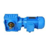 China KINGEAR S Series S37 Self-Locked Mechanical Helical Worm Elevator Gearbox Right Angle Cast Iron Material 12 Months Warranty for sale