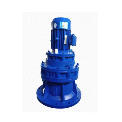 China XLED95 BLED Double Stage Planetary Cycloid Speed Reducer Gearbox 1:121 Ratio Cast Iron High Precision for Vertical Motor for sale