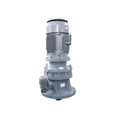 China XLED & BLED Double Stage Planetary Cycloid Speed Reducer Gearbox 1:289 Ratio Cast Iron Material for Vertical Motor for Agitator for sale