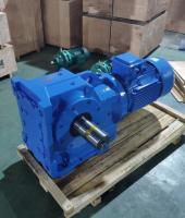 China K37 K47 90-Degree Angle 140 Ratio Bevel Gearbox Cast Iron Material for Concrete Pan Mixer for sale