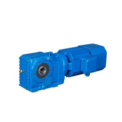 China K Series 90 Degree Right Angle Helical Bevel Gearbox KA67 KA77 KA87 Transmission Type for sale