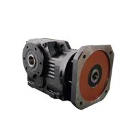 China Hot Sales K67 10hp Helical Bevel Gearbox Cast Iron Motoredutor for sale