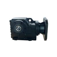 China Hot Sales KA77 DV132S4 Red Angle Right Bevel Gearbox Motor High Quality Right Angle Gear Box Reducer for sale