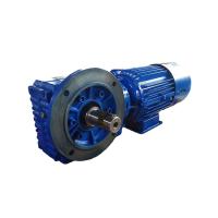 China KF77 , KF87 Hollow Shaft 90 Degree Helical Bevel Motor Reducer Gearbox with Output Flange for sale