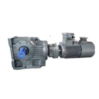 China Orthogonal 1300 In-lb Torque Transmission Gear Motor Elevator Gear Box Cast Iron Bevel Gearbox for sale