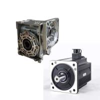 China Worm Gear Speed Reducer NEMA34 Servo Stepper Gearbox Ratio 15:1 for Stepper Motor for sale