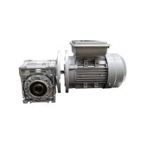 China Worm Gear Speed Reducer NEMA34 Servo Stepper Gearbox Ratio 15:1 for Stepper Motor for sale