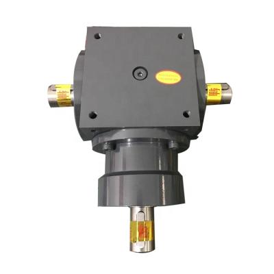 China Light Compact Design 1 1 Ratio 90 Degree Spiral Bevel Gear Box Transmission for sale