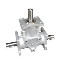 China High Precision ARA4 Bevel Gearbox Lightweight Aluminium Miniature Right Angle 1:1 Ratio for Small Applications for sale