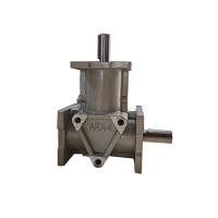 China TRAMEC Equivalent 1:1,1:2 Ratio Aluminum Housing Small Transmission Gearbox Bevel Gears Straight with Shaft Diameter 15mm for sale