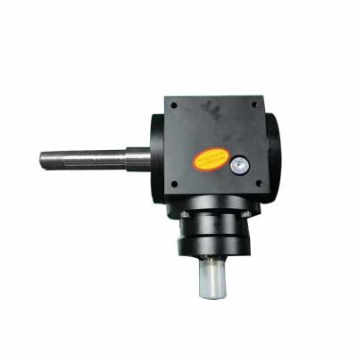 China High Precision Bevel Gear Steering Gear Box Commutator 1:1 2:1 3:1 Ratio Square Box Mounted for Planetary Gearbox Custom ODM for sale