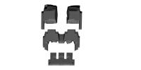 China For TOYOTA Prado TPE Car Mats Full Coverage ISO Custom Fit Floor Mats for sale