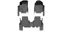 China LHD TPE Floor Mat 2 ROW 3PCS Weather Guard Floor Mats For Honda CRV 2017 for sale