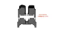 China For Mitsubishi Triton 2024 TPE Car Mats BEIGE All Weather Floor Mats for sale