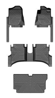 China For Suzuki Jimny 5 Doors TPE Car Mats 5D Design Custom Floor Mats for sale