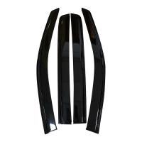 China Injection Vehicle Window Rain Guards Nissan Navara Car Door Rain Guard for sale